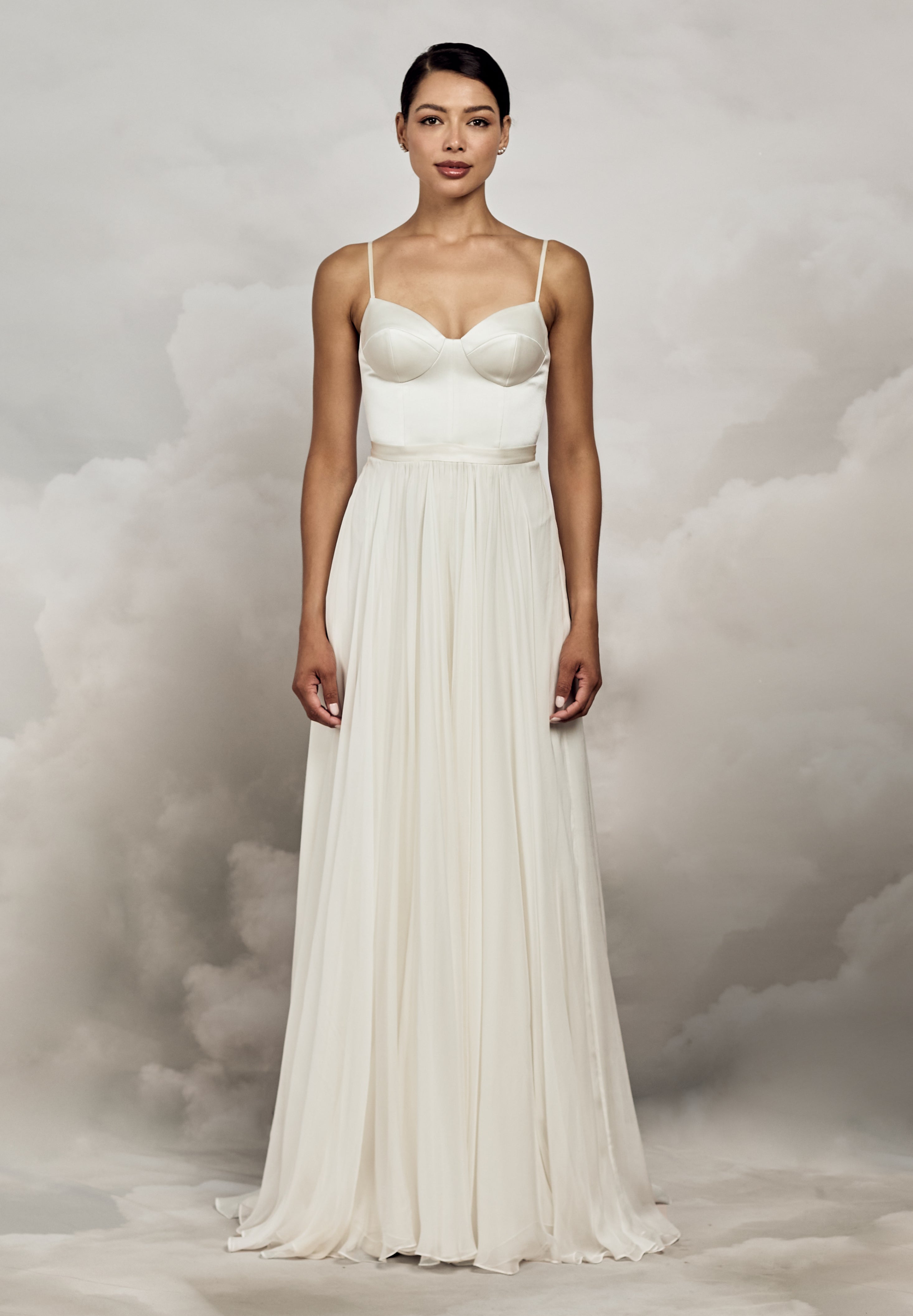 Silk Chiffon Bridal Range | Shop by Bridal Fabrics | Catherine Deane ...